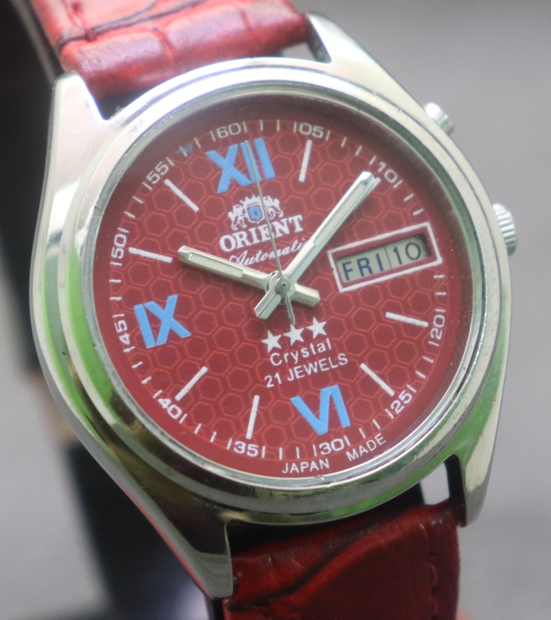Rare Vintage Orient Automatic Day Date Movement Number 46943 Japan Made ...