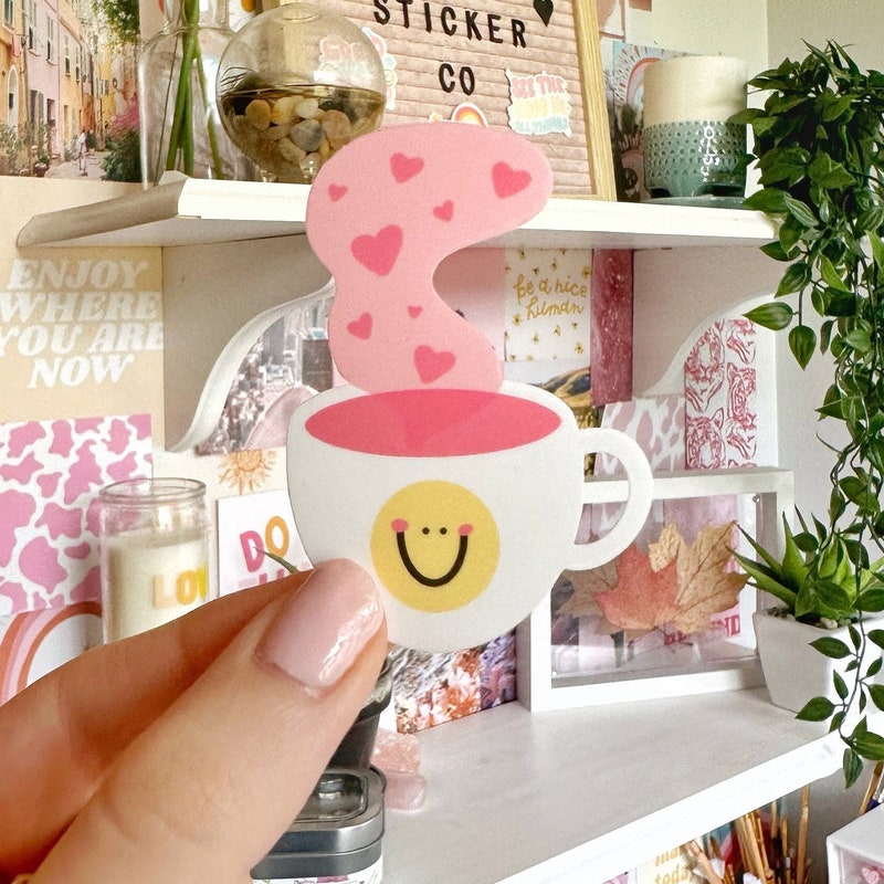 Cute Coffee Stickers - Etsy