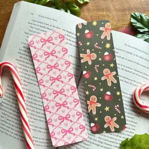 Pink Bow Bookmark, Bookmark With Tassle, Book Lover Gift, Cute Bookmark ...