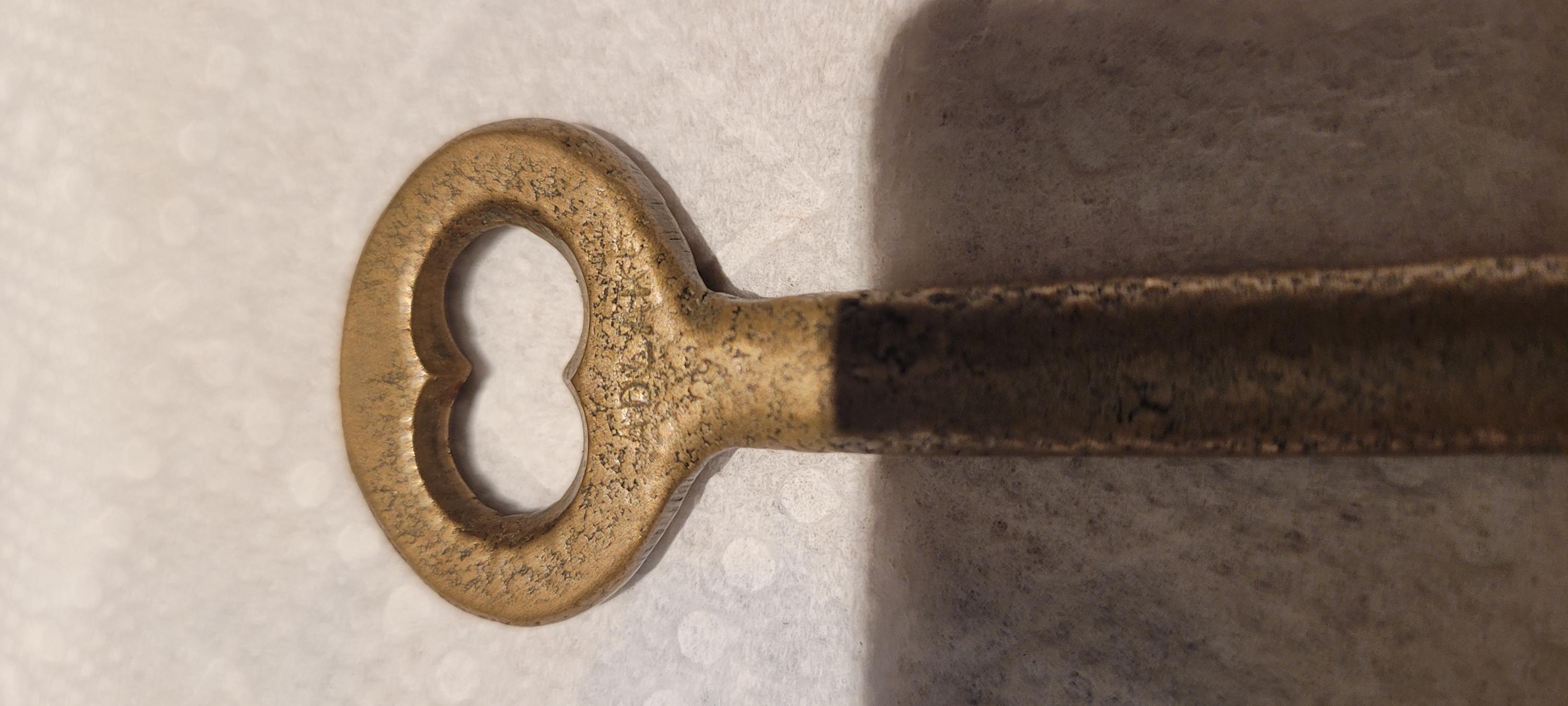 Antique Adlake Brass Railroad Skeleton Key - Etsy