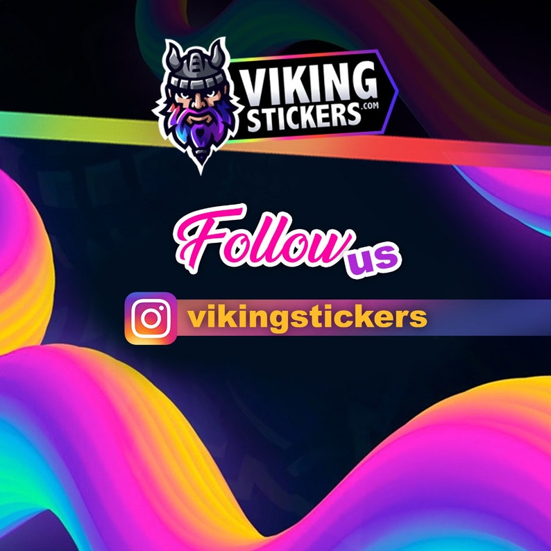 4"x 4" Custom Vinyl Decal, Die Cut, UV Water Resistant, Etsy,various ...