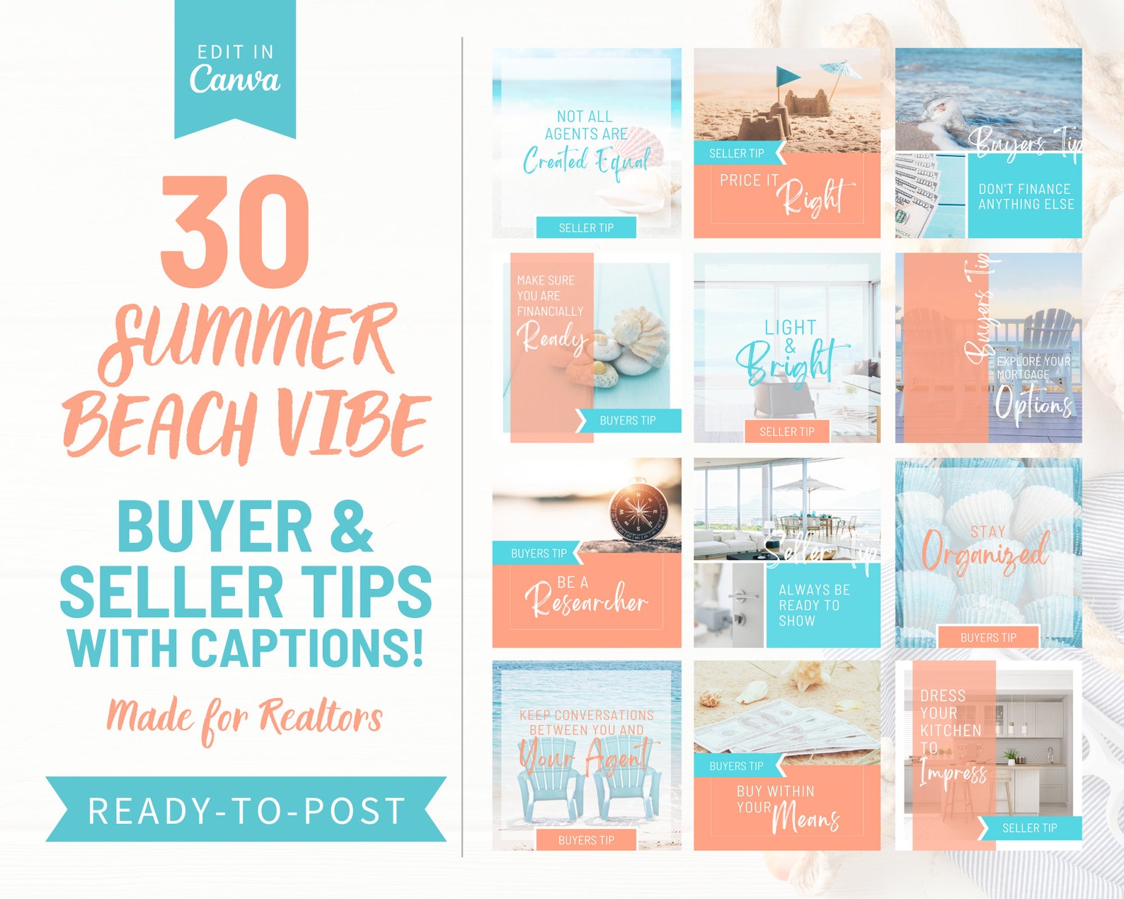 30 Home Buyer & Seller Tip Posts for Real Estate Agents, Realtor ...