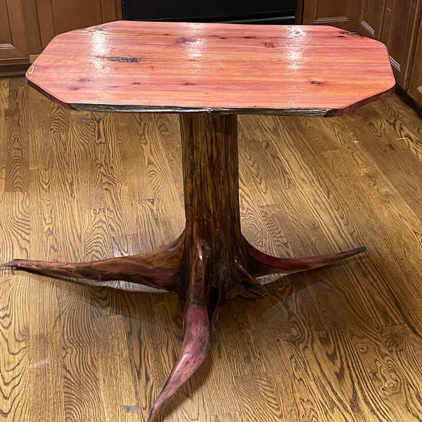 Cedar Table - Etsy