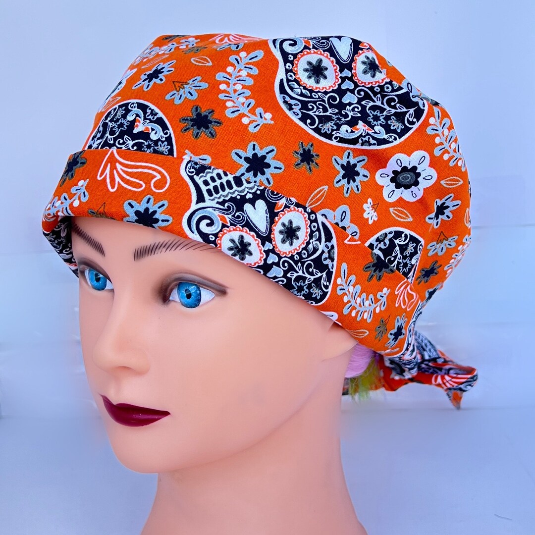 Versatile Pixie Scrub Cap, Tie Back Design for All Hair Types ...