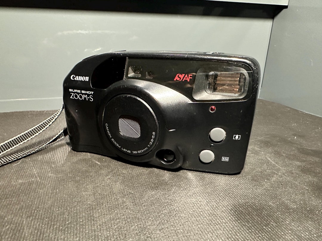 Canon Sure Shot Zoom-s 35mm Film Camera - Etsy