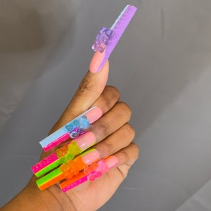 Rainbow Croc-bear Set - Etsy