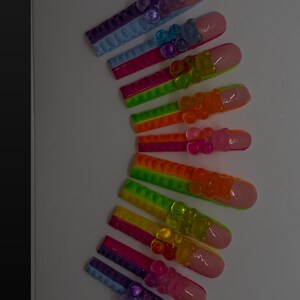 Rainbow Croc-bear Set - Etsy