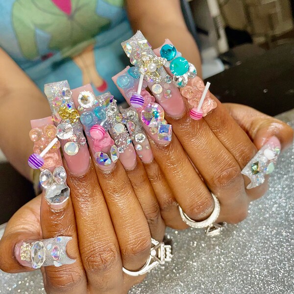Xxl Nails Xxxl Nails - Etsy