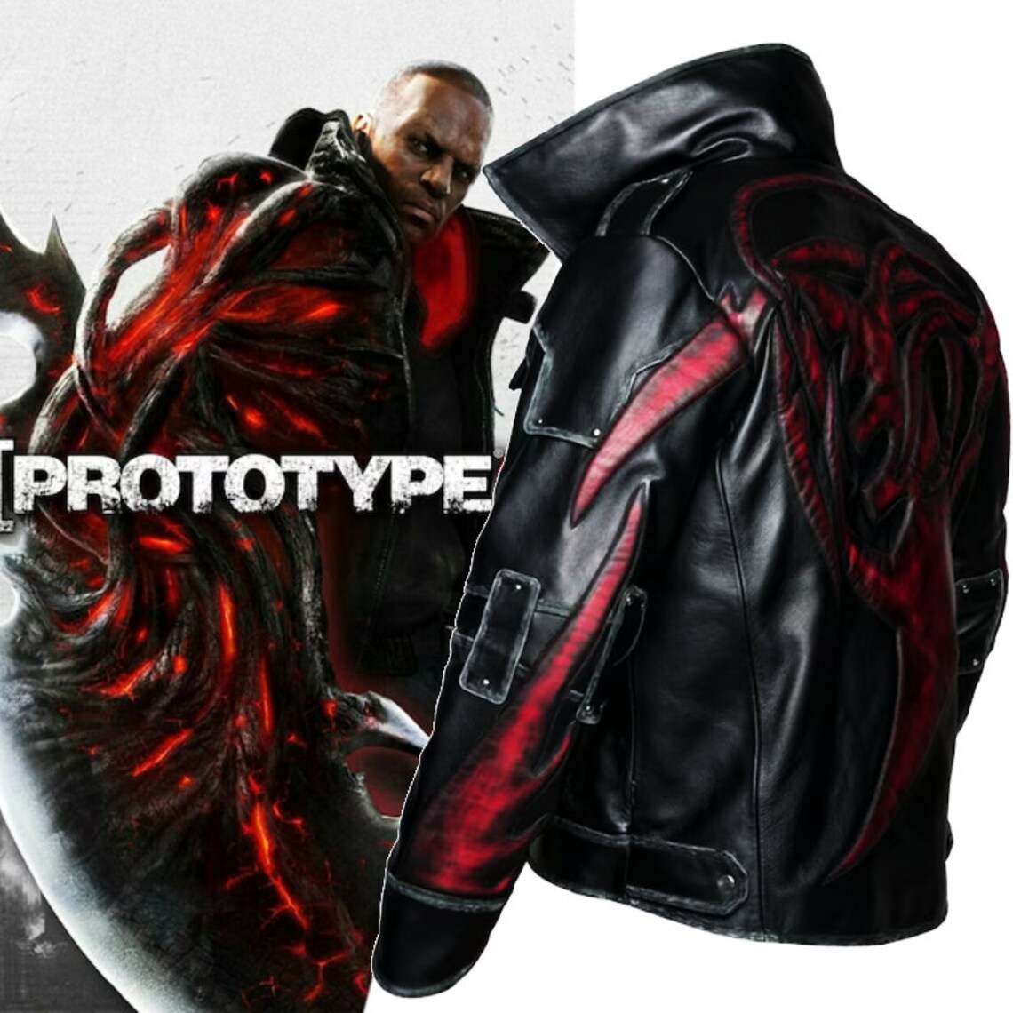 Inspired by Prototype 2 James Heller Leather Jacket, Video Game ...