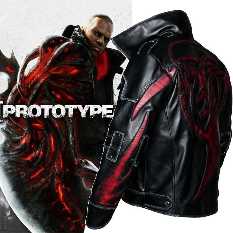 Inspired by Prototype 2 James Heller Leather Jacket, Video Game ...