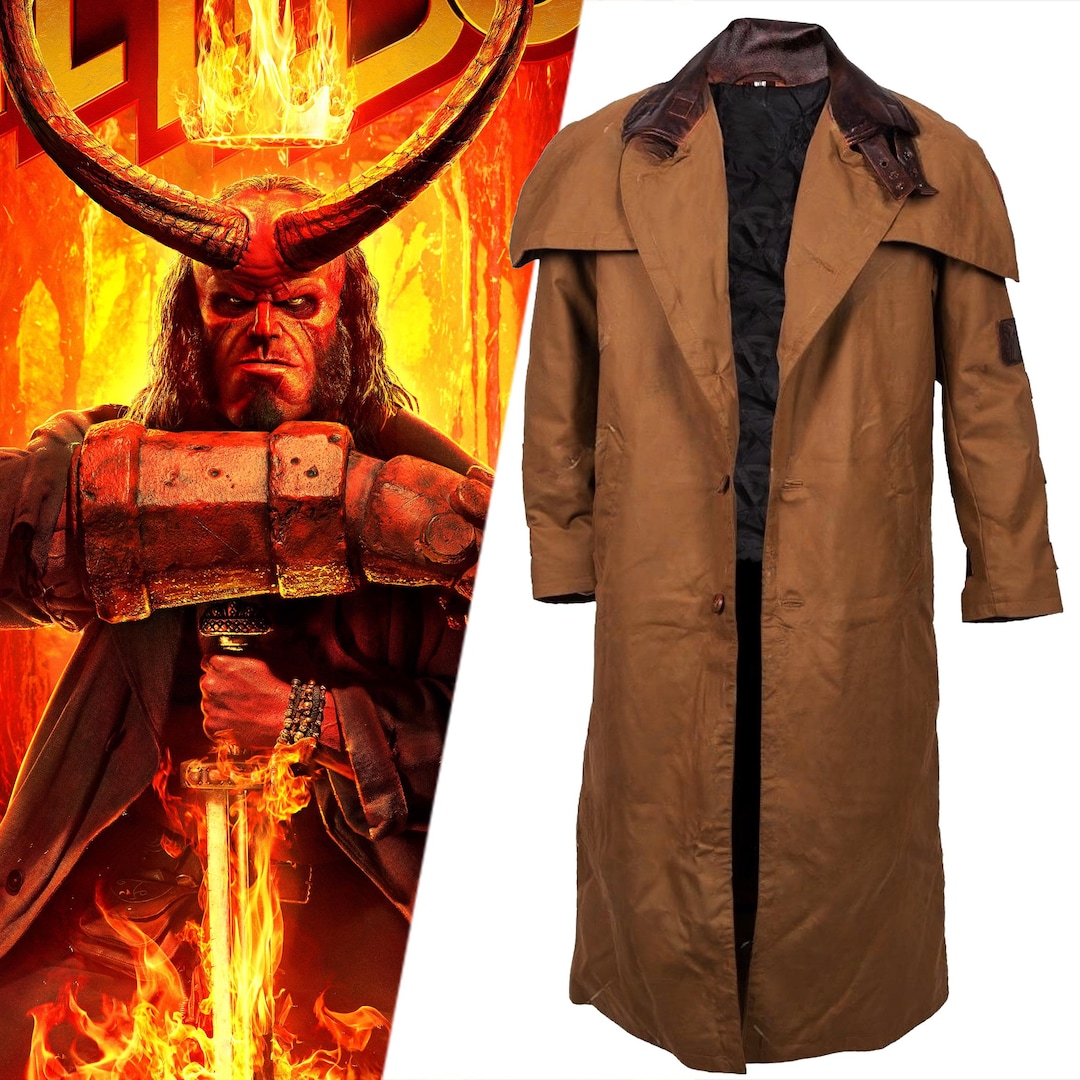 Inspired by Hellboy Coat, Ron Perlman Coat, Hellboy Cosplay ...