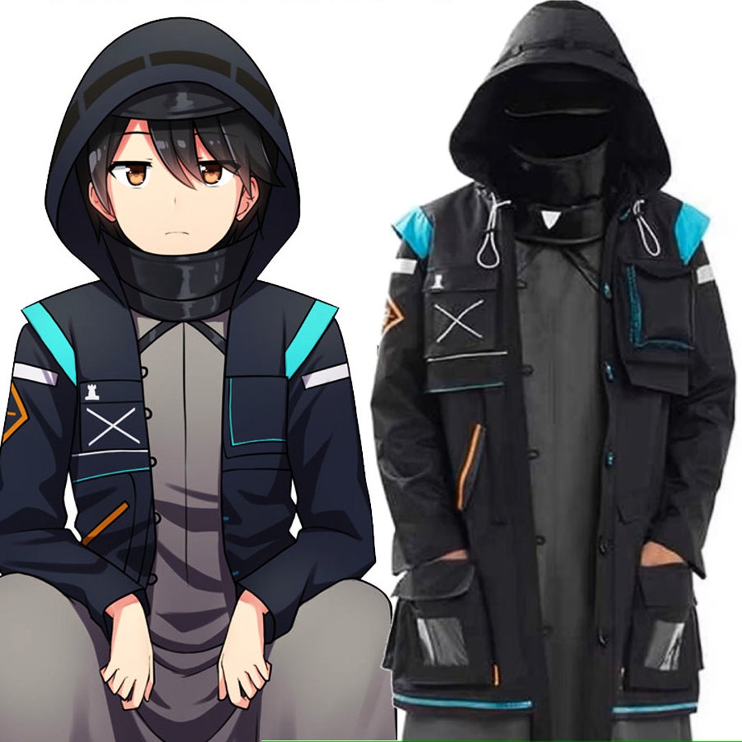 Inspired by Arknights Doctor Cosplay Coat Handcrafted Costume - Etsy