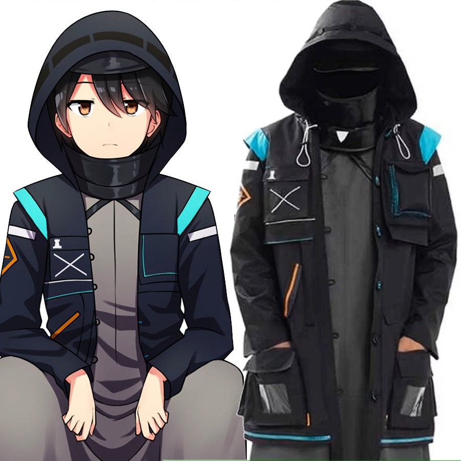 Inspired by Arknights Doctor Cosplay Coat Handcrafted Costume - Etsy