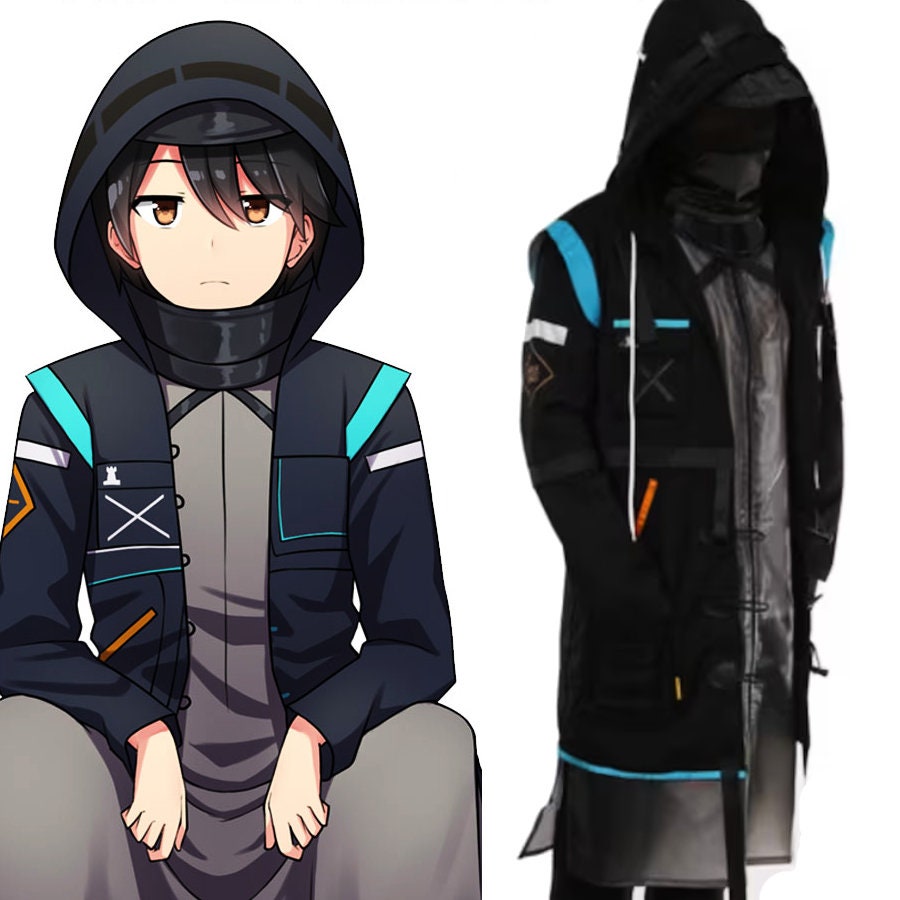 Inspired by Arknights Doctor Cosplay Coat Handcrafted Costume - Etsy