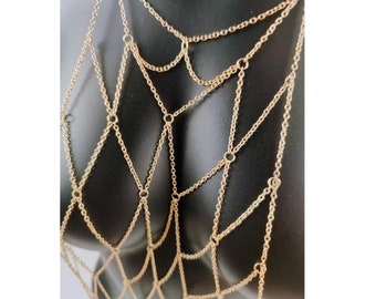 Thin Body Chain - Etsy