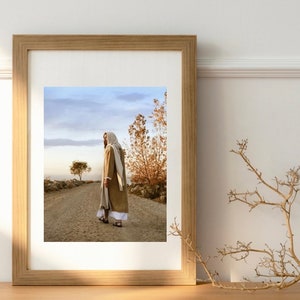 Road to Jericho- Jesus Christ Art - Etsy