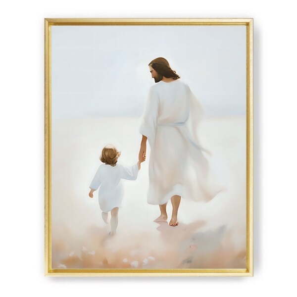 Jesus Christ Poster Print, Jesus Portrait, Christian Wall Art, Religion ...