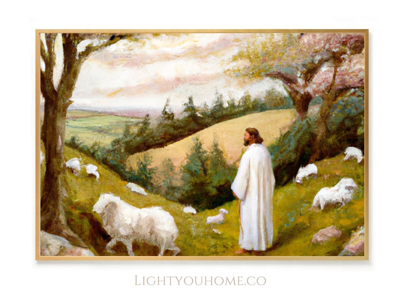 Jesus Christ Art Easter Spring LDS Art Church Art LDS - Etsy
