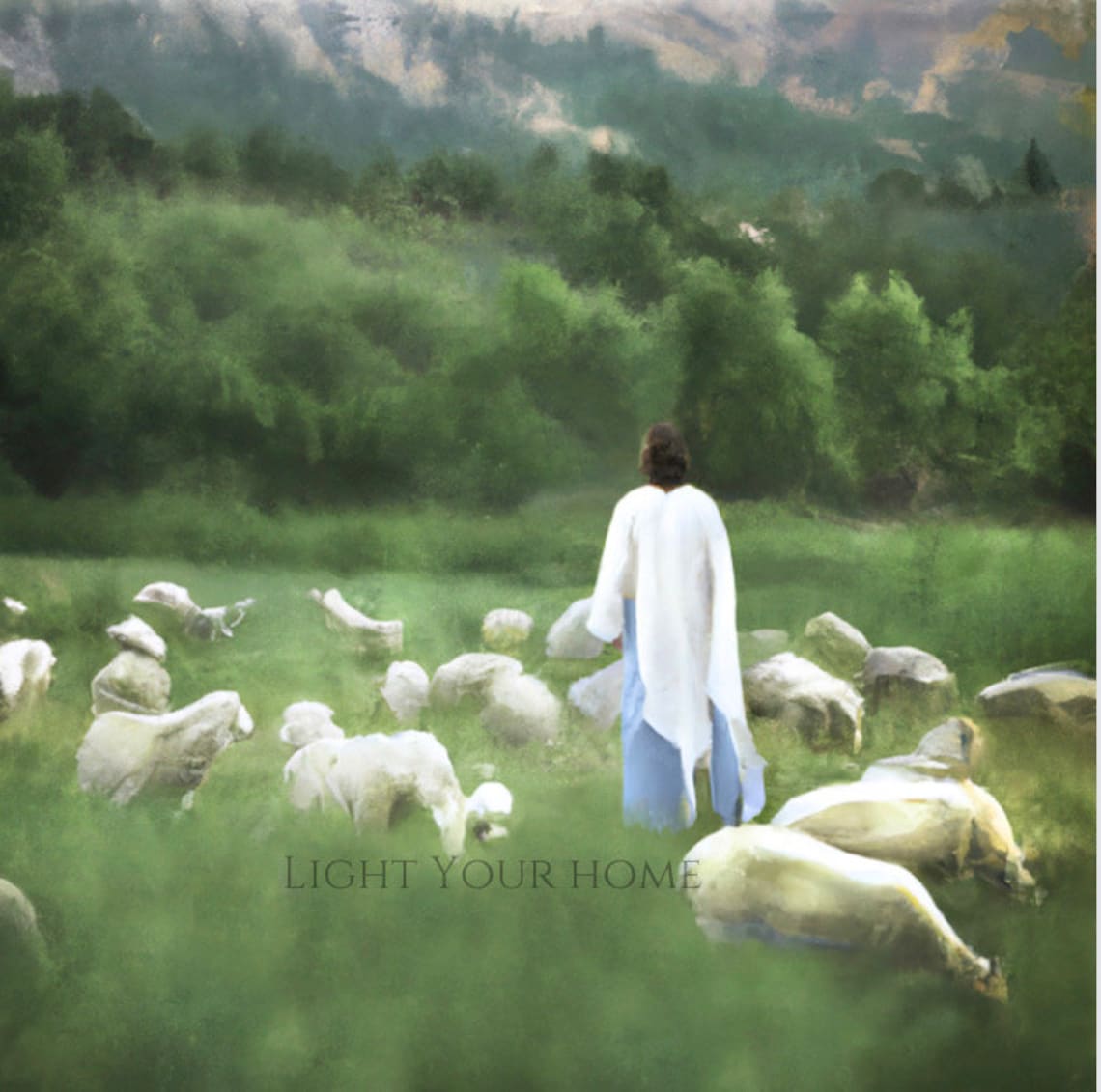 Abide With Me - Christian Artwork - Etsy