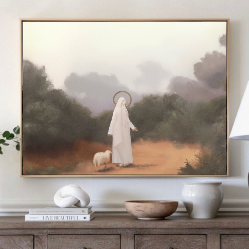 Follow Me Jesus Christ Art - Etsy