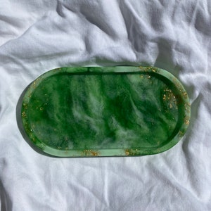 Jade Crystal Trinket Tray - Etsy