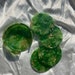 Jade Crystal Coaster Set With Holders , Resin Coaster Set - Etsy
