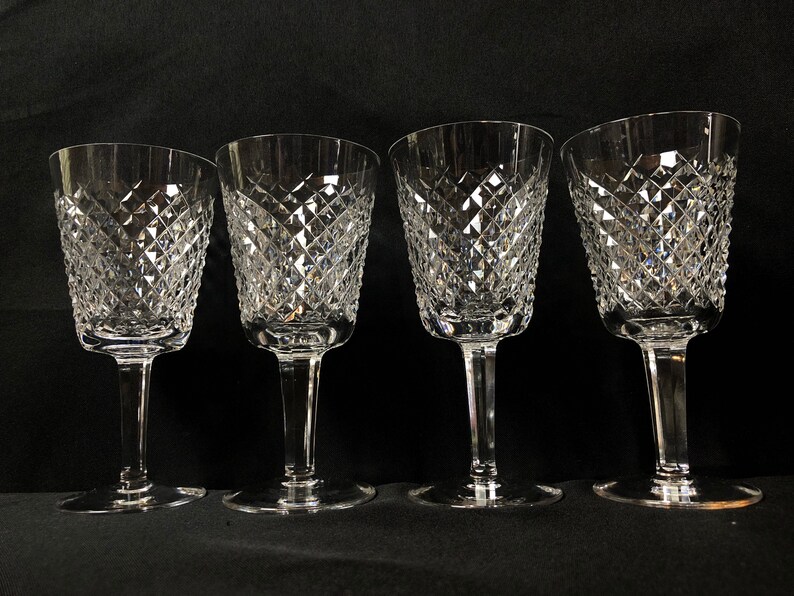 2 Waterford Alana Water Goblet Waterford Crystal Waterford Replacements ...