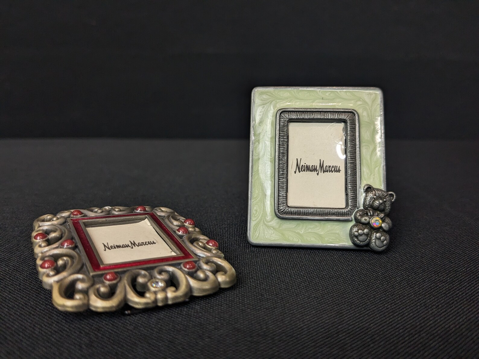 Pair of Neiman Marcus by JAY STRONGWATER Miniature / Petite Picture ...