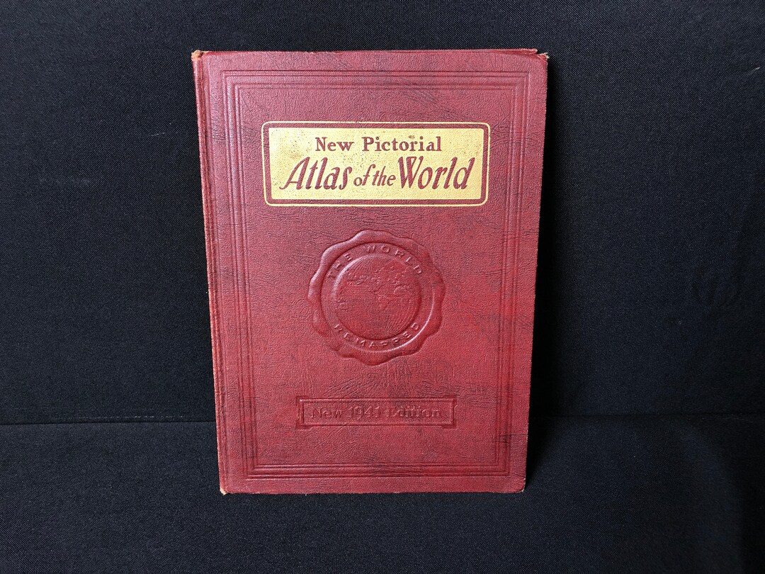 1940 Census Edition - "new Pictorial Atlas of the World" | Geographical ...