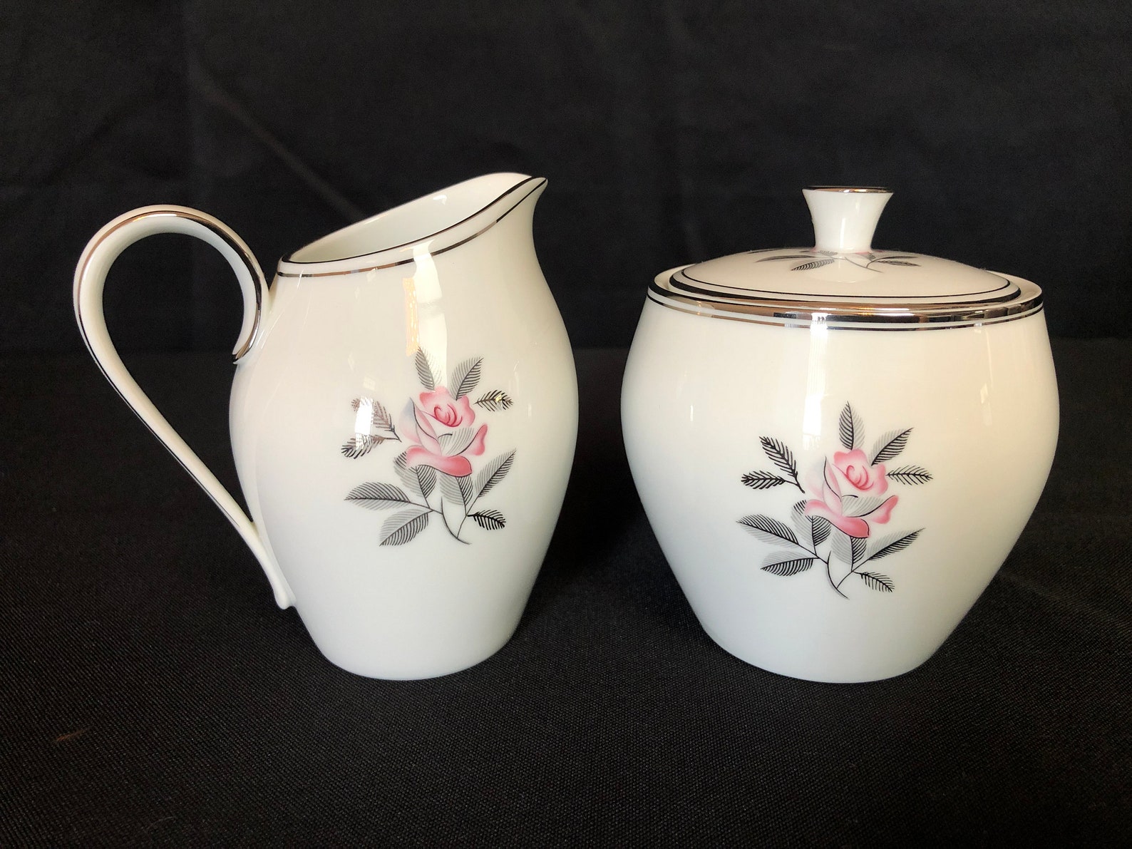 Elegant Set of Vintage Noritake China, 5790 Rosales Pattern, Made in ...