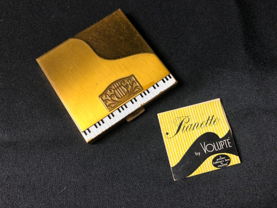 Vintage Volupte Pianette Compact | Gold Grand Piano … - Gem