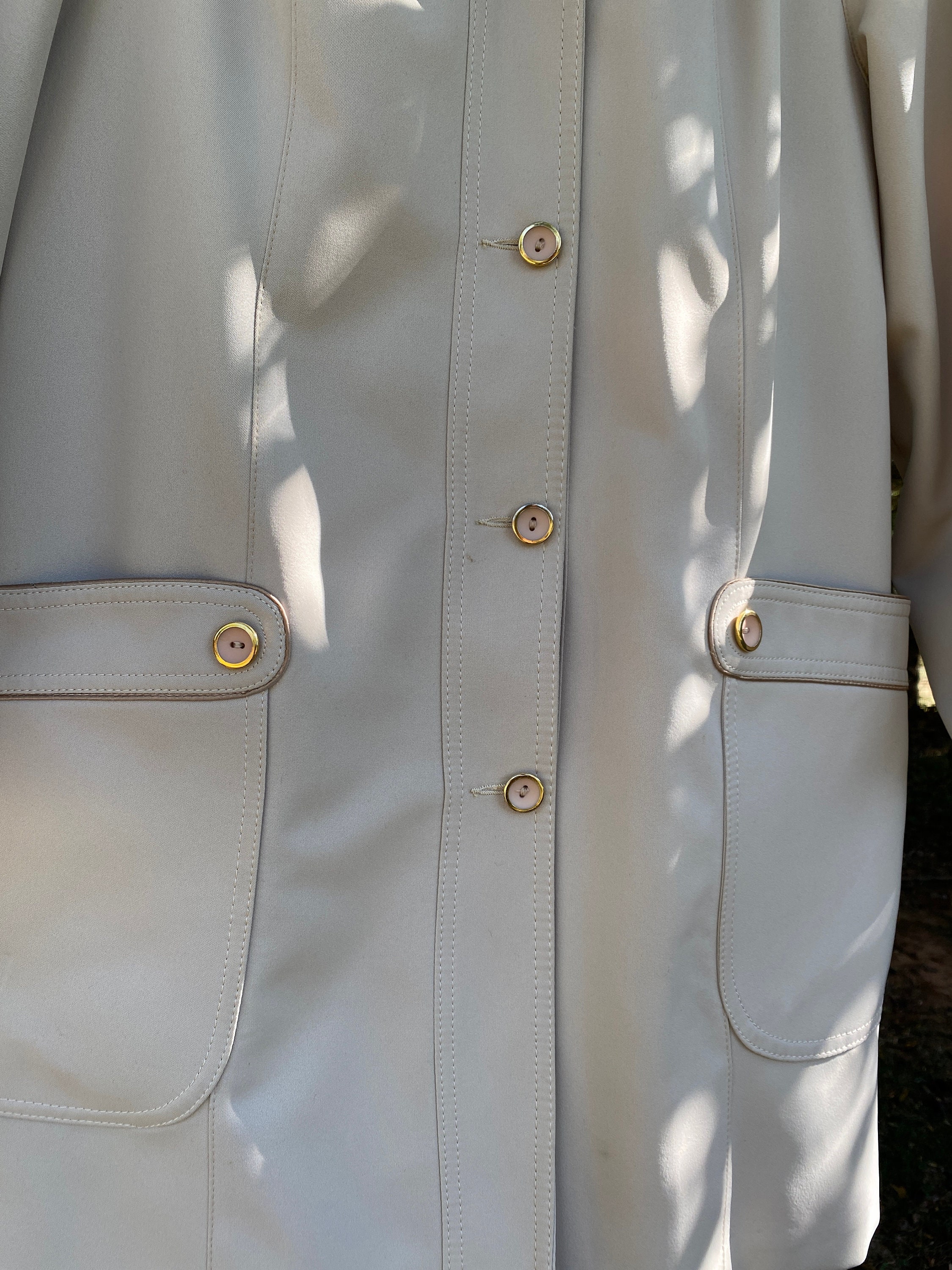 Vintage Women's Forecaster of Boston Beige Pea Coat, Size 7/8, All ...