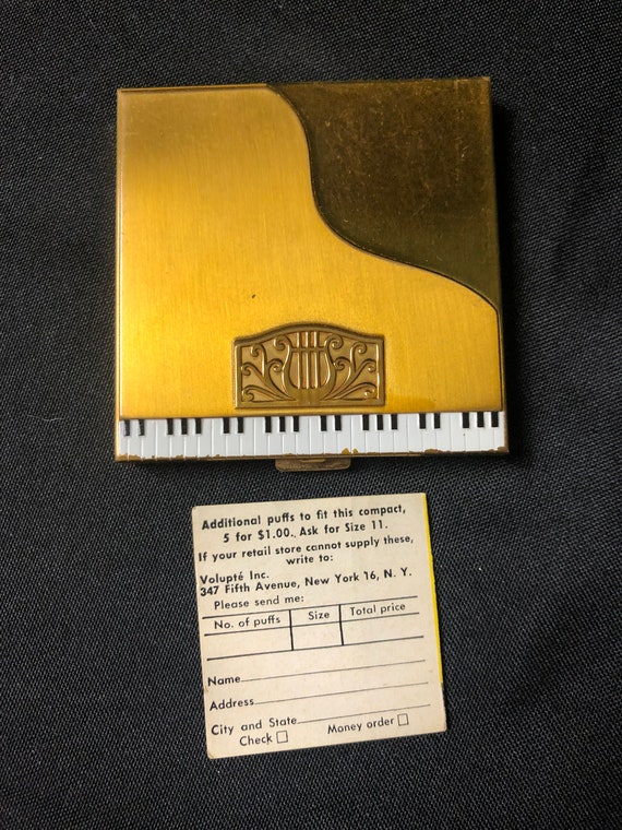 Vintage Volupte Pianette Compact | Gold Grand Piano … - Gem