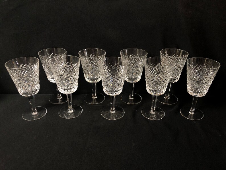 2 Waterford Alana Water Goblet Waterford Crystal Waterford Replacements ...