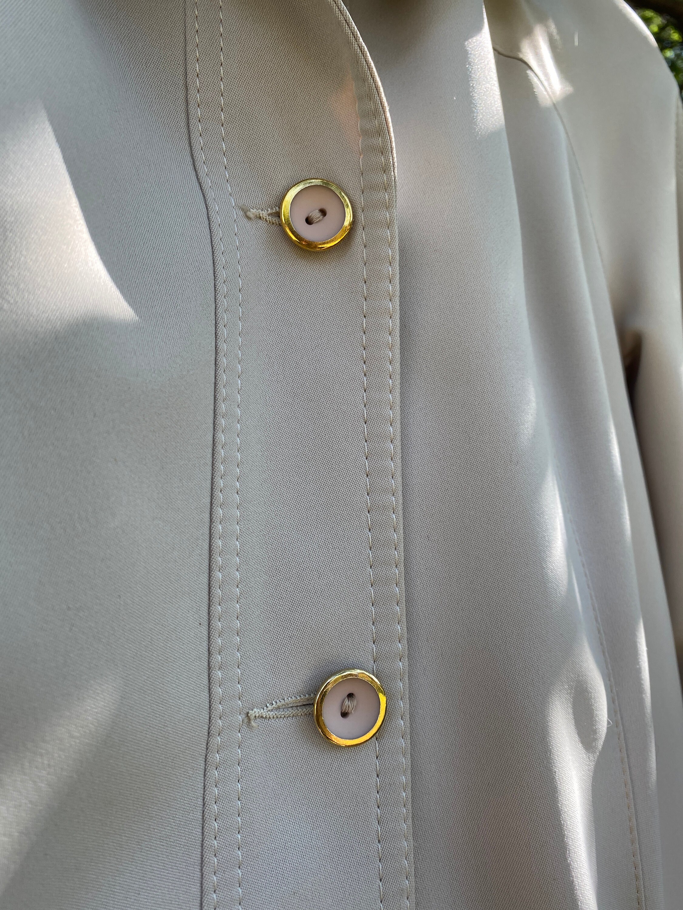 Vintage Women's Forecaster of Boston Beige Pea Coat, Size 7/8, All ...