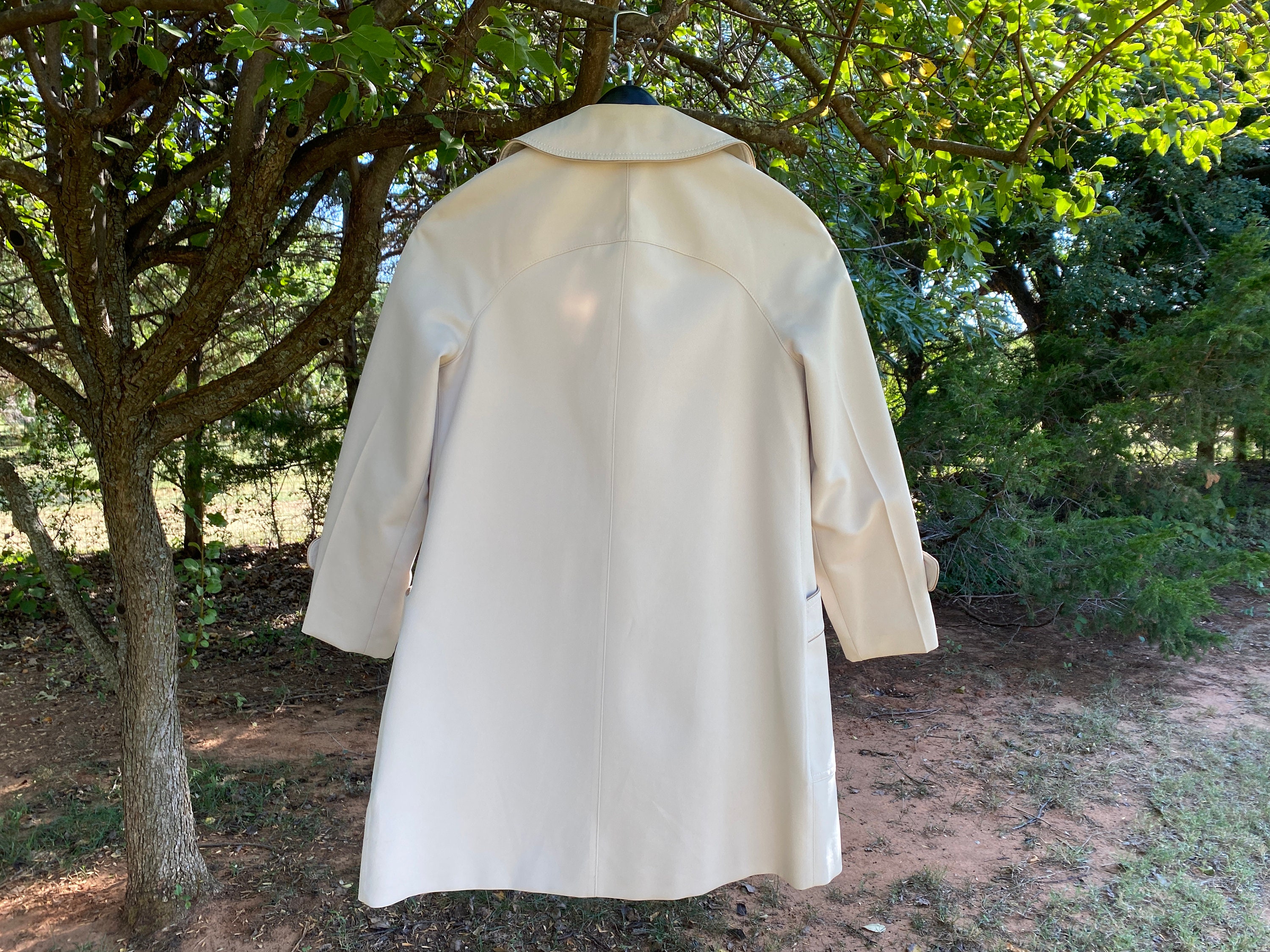 Vintage Women's Forecaster of Boston Beige Pea Coat, Size 7/8, All ...