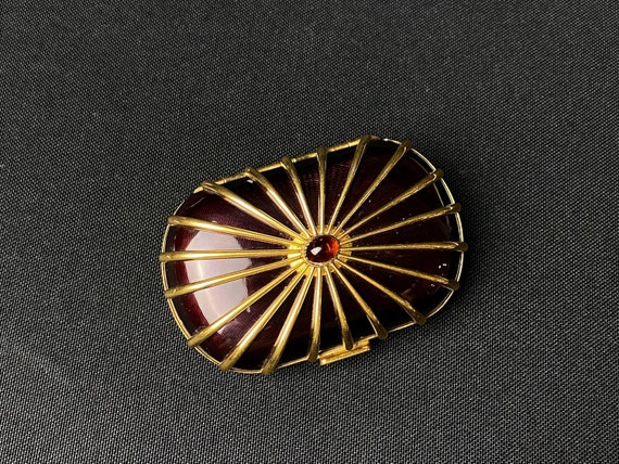 Vintage Revlon Ultima II Powder Compact - Enamel with… - Gem