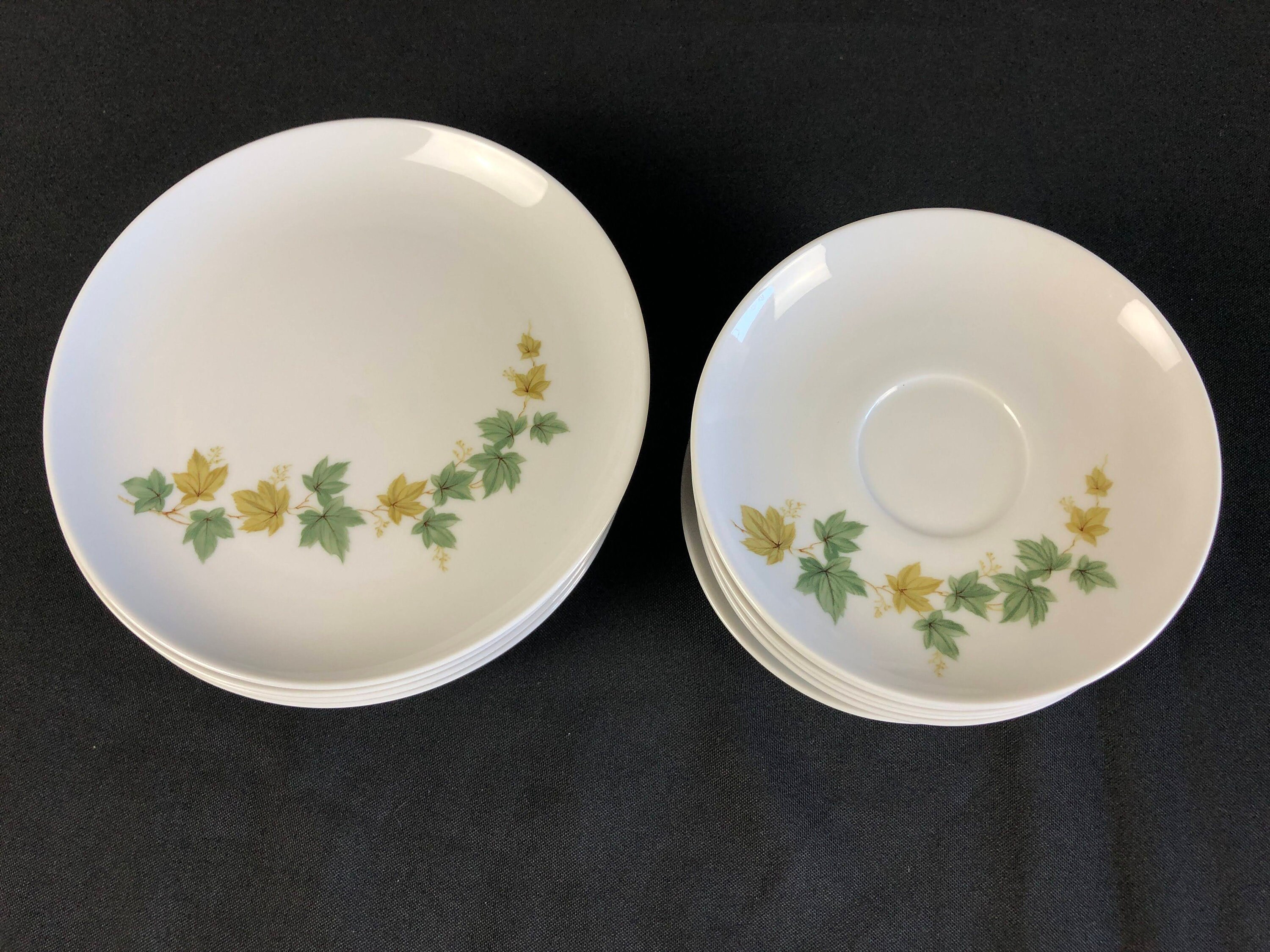 Vintage 25 Piece Eschenbach China Tea / Coffee & Dessert Set Ivy ...