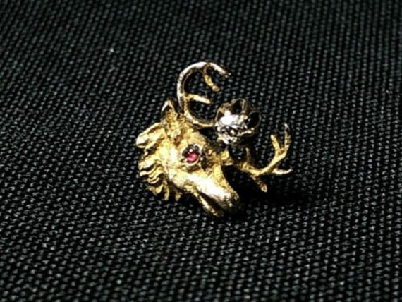 Vintage - BPOE Order of Elks Elk Lapel Pin - The Vict… - Gem