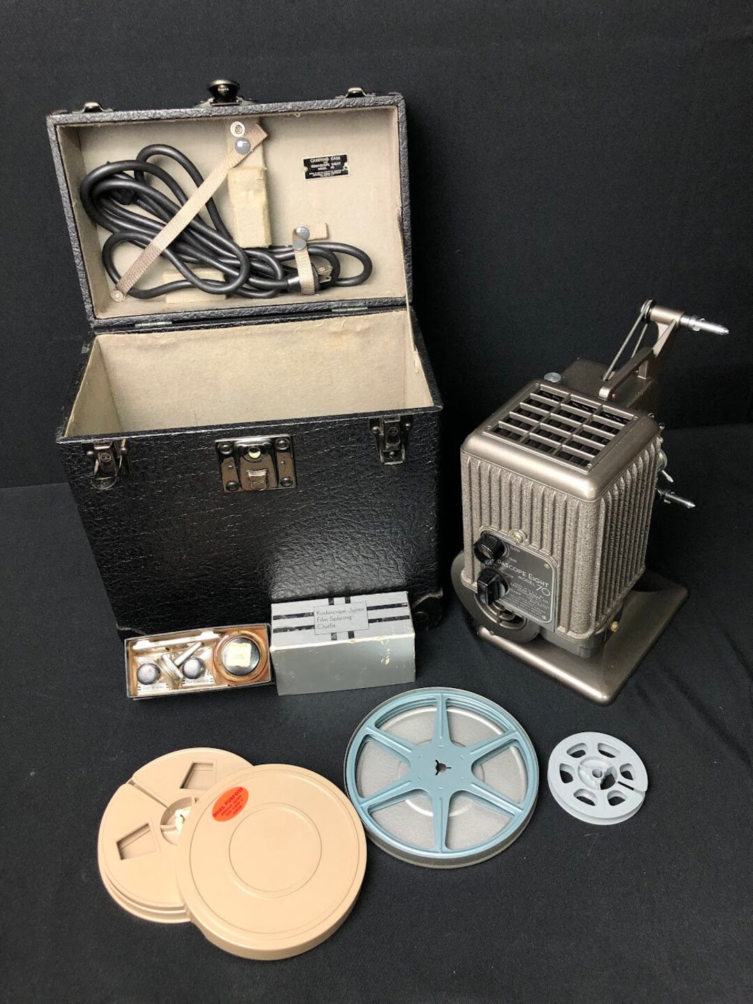 1930's Art Deco Projector With Case Kodak Kodascope Eight Model 70 8MM ...