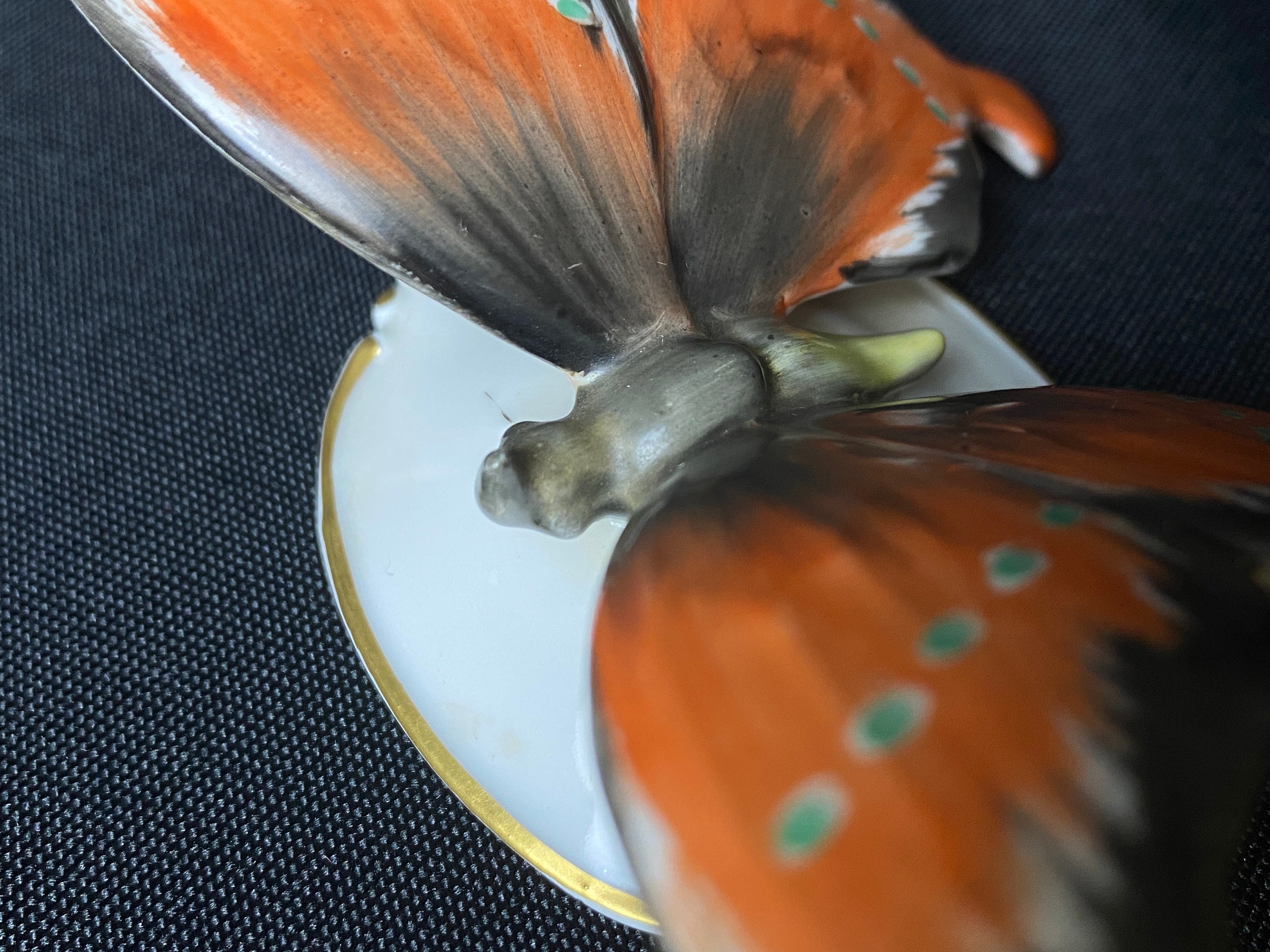 Hand-painted Rosenthal Porcelain Figurine | Butterfly | Germany ...