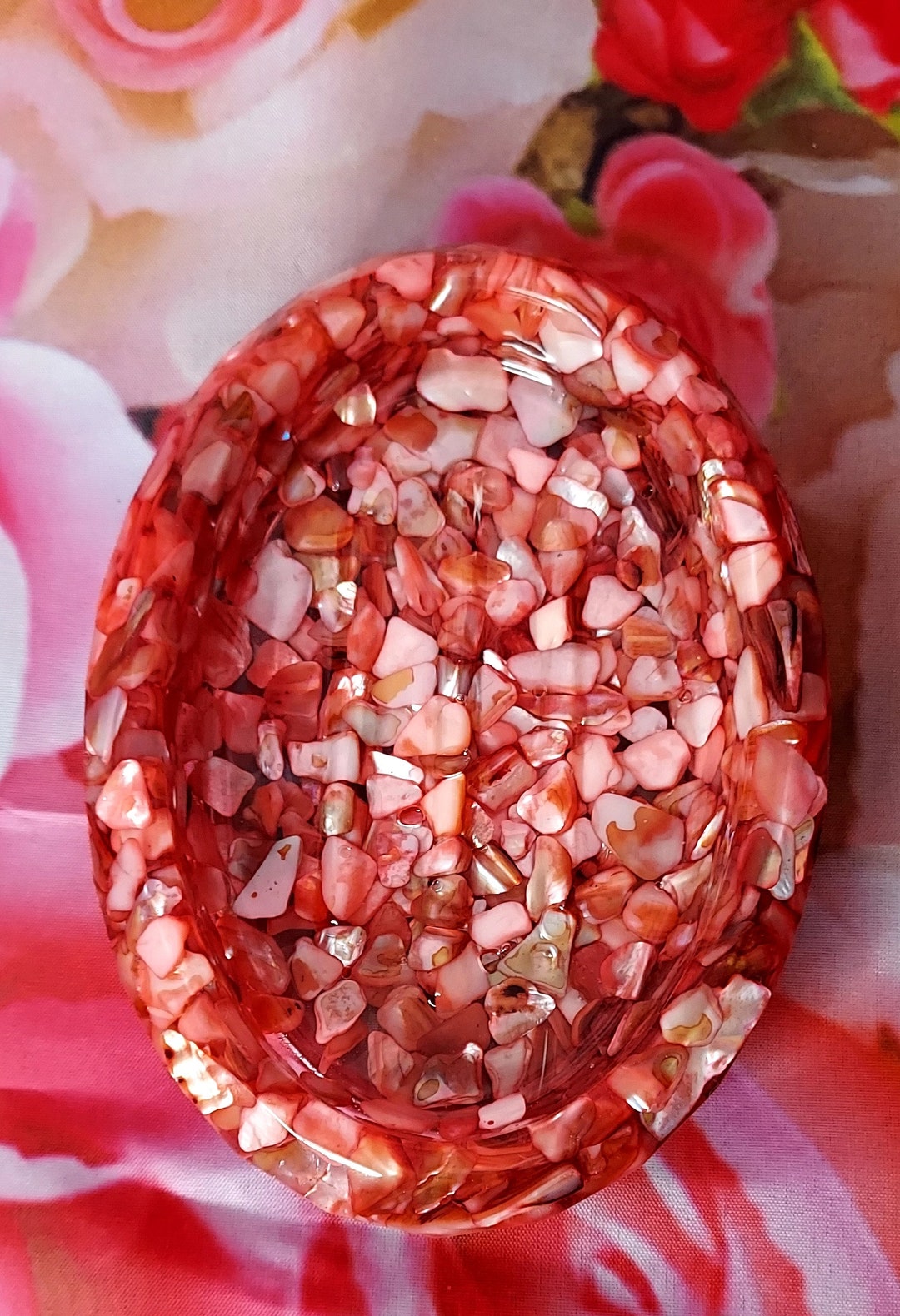 Homemade Pink Seashell Soap Dish - Etsy