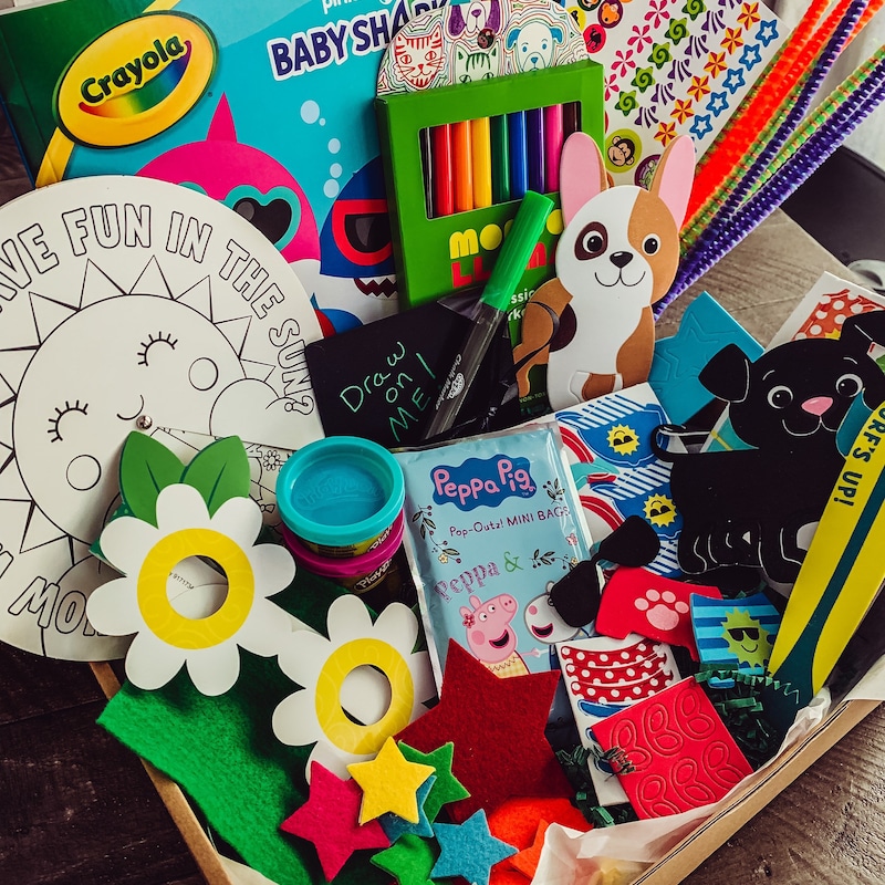 Kids Activity Box - Etsy