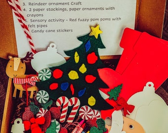 Christmas Activities Box - Etsy