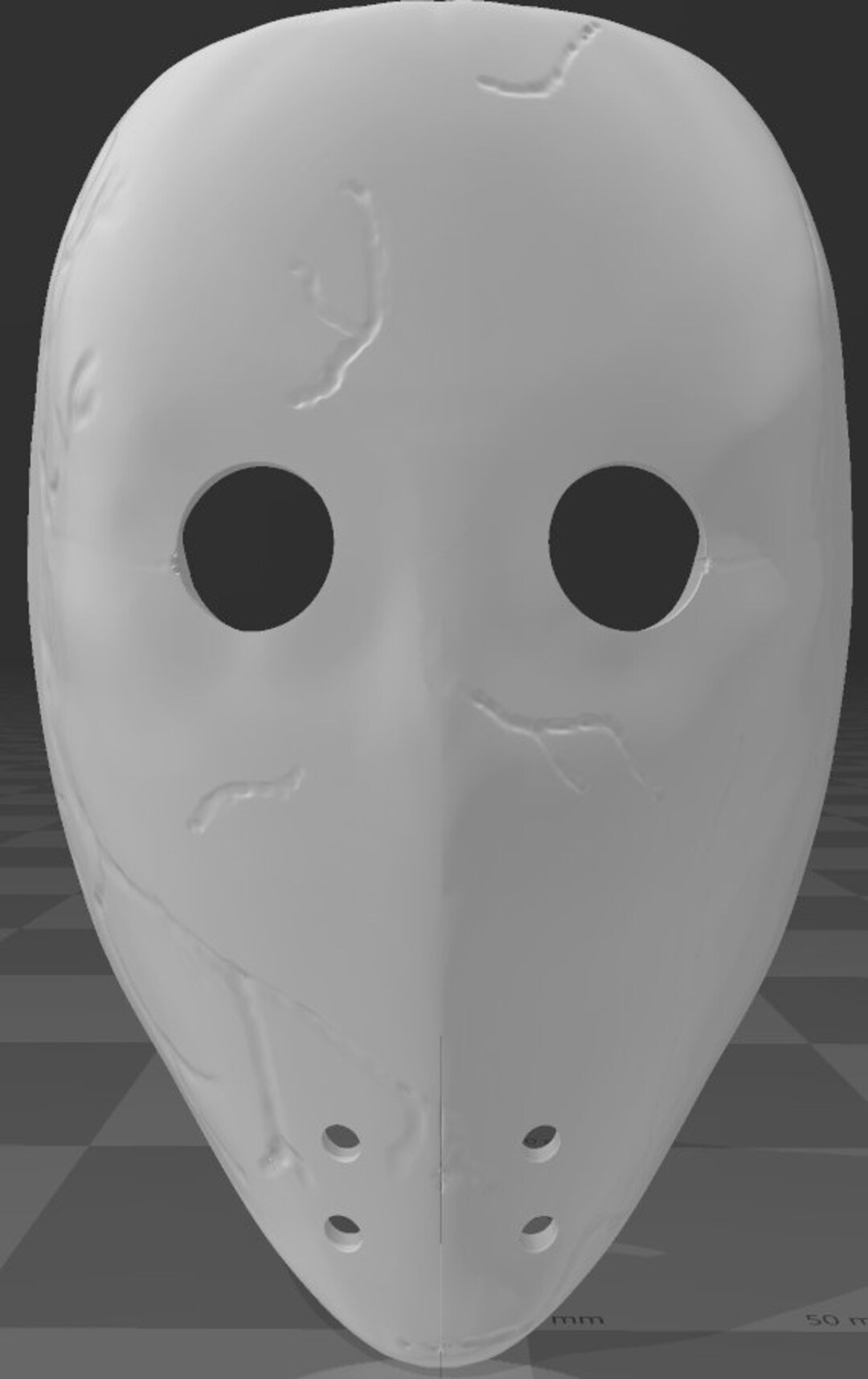 Fan Inspired Meg Thomas Deathgarden Mask 3D Print Model - Etsy