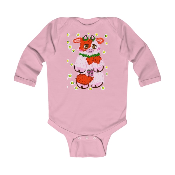 Strawberry Cow - Etsy