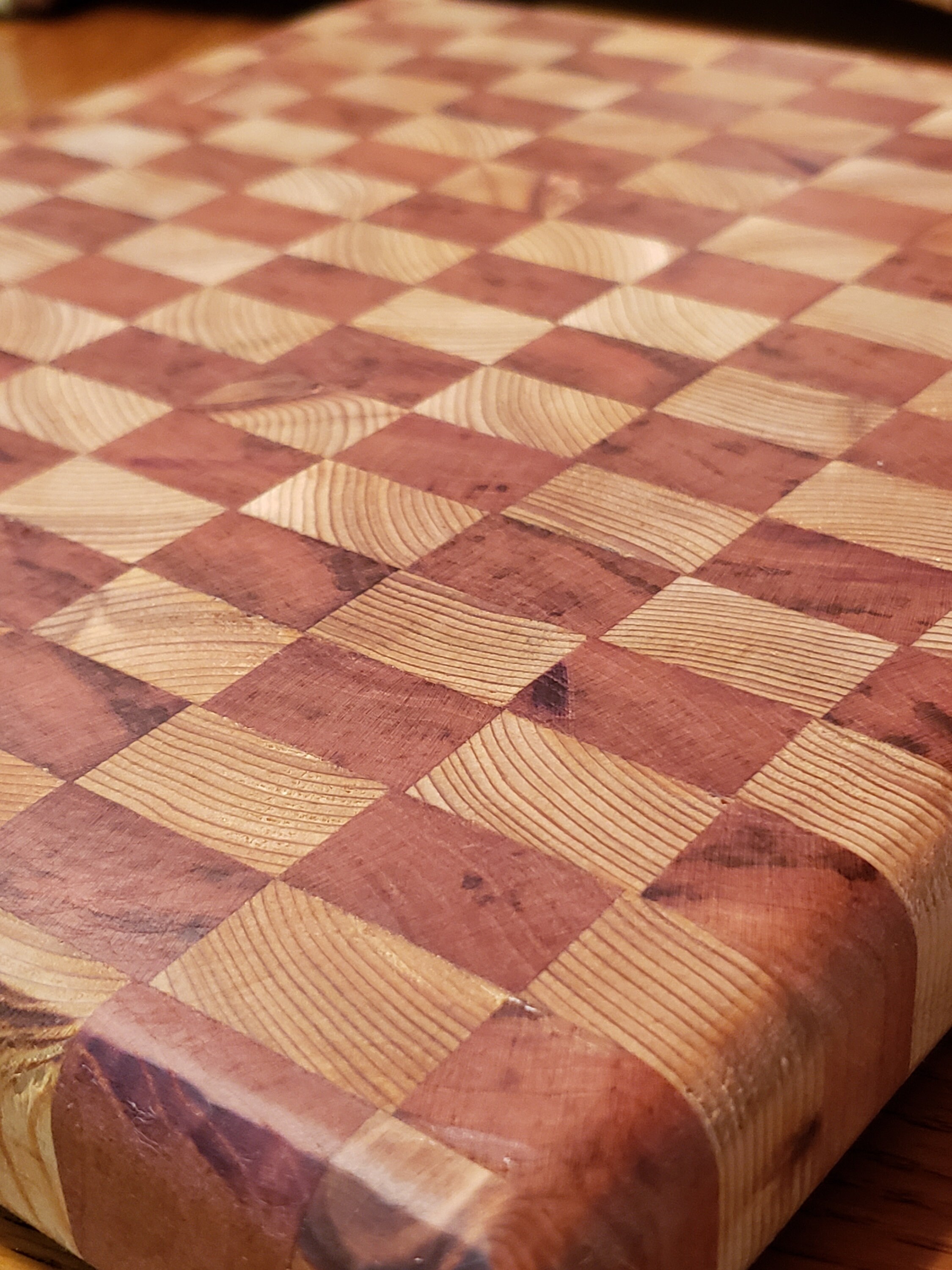 Cherry and Red Cedar End Grain Cutting Boards - Etsy