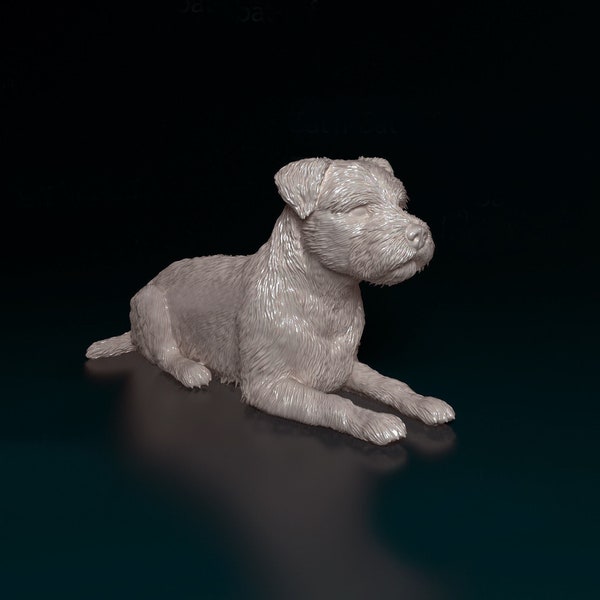 Border Terrier Statue - Etsy