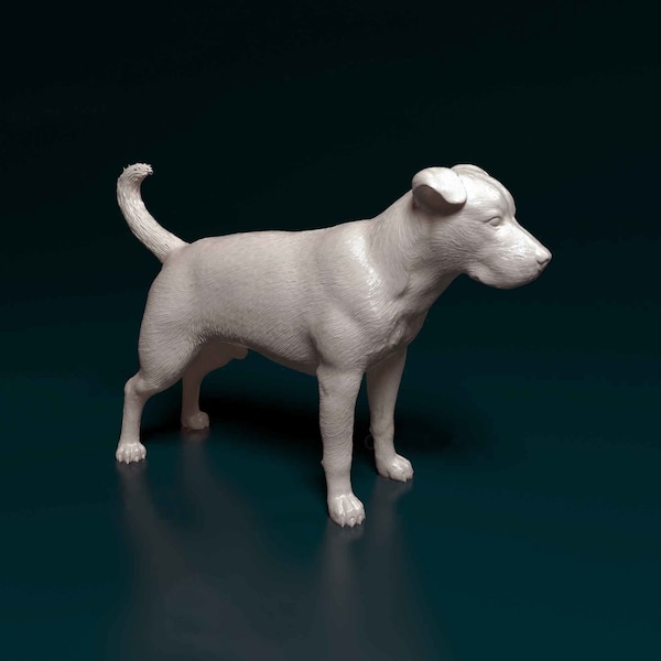 Miniature Pitbull Figurines - Etsy