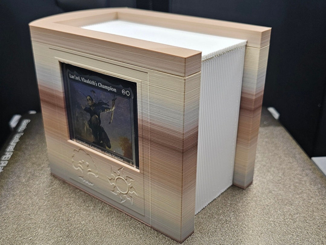 Magic the Gathering Commander Showcase Deck Box MTG Custom Spellbook ...